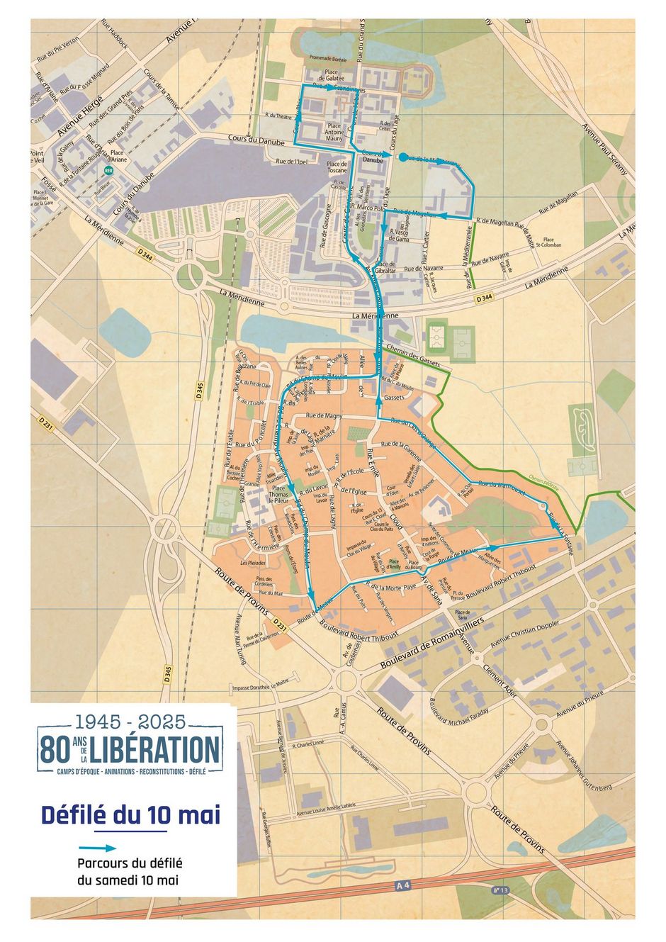 80 ans de la Libération - Ville de Serris